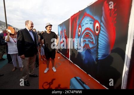Anthony Alberti attending the Urban painting around the world, live ...