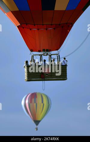 The 15th edition of the Mondial Air Balloons 2017 the largest gathering ...
