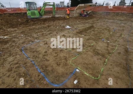 In Flanders fields, the largest ever WW1 excavation Stock Photo - Alamy