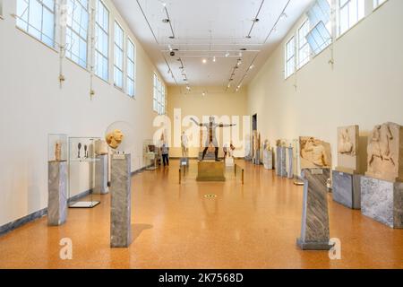 National Archaeological Museum Athens Stock Photo - Alamy