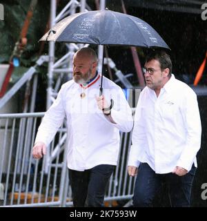 les chefs cuisiniers Philippe Etchebest et Michel Sarran - Lyon the ...