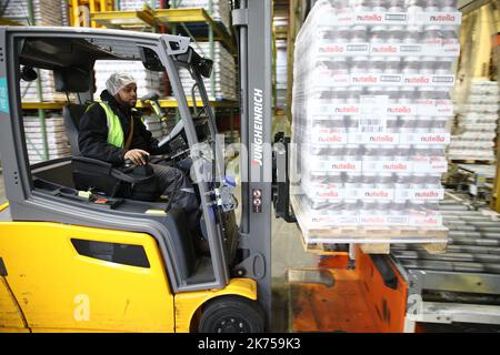 Ferrero factory, which produces Nutella and Bueno Stock Photo - Alamy
