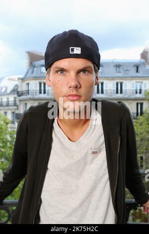 Tim Bergling, better known as Avicii, is a Swedish DJ, in Paris Stock ...
