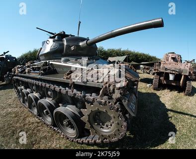 0The Yorkshire Wartime Experience show. Leeds, UK, August 2022. Military Re-enactment with ...