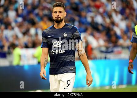 Action d'Olivier Giroud (France Stock Photo - Alamy