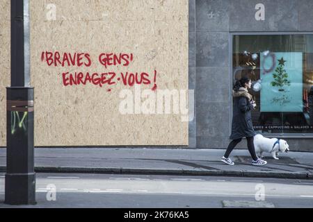 Yellow Vest Protests continue all over France on December 9, 2018 Stock ...