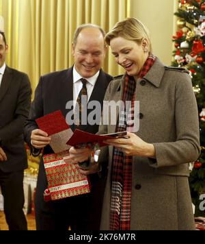 Monaco dec 13th 2018 - Christmas gifts at Monaco Red Cross given by ...