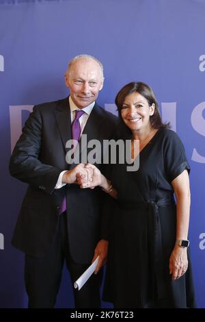 Anne Hidalgo, Mayor of Paris, at the July 14, 2025 military parade on ...
