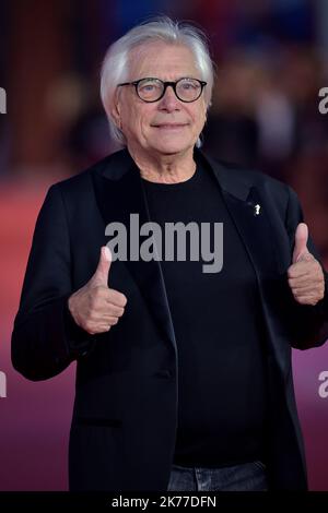Nino D'Angelo attends the red carpet of the movie "La divina cometa" at ...