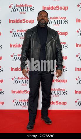 Kevin Mathurin at the Inside Soap Awards at 100 Wardour Street in ...