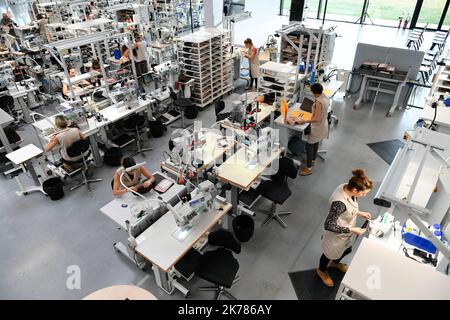 Louis Vuitton factory in Beaulieu sur Layon France Sept 5 2019 Stock ...
