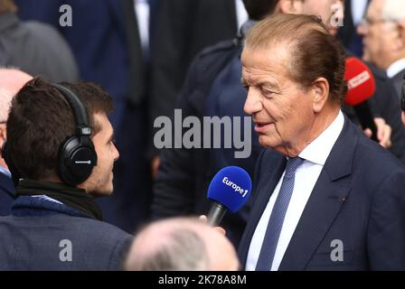 Former French president Jacques Chirac Funeral at the Eglise Saint ...