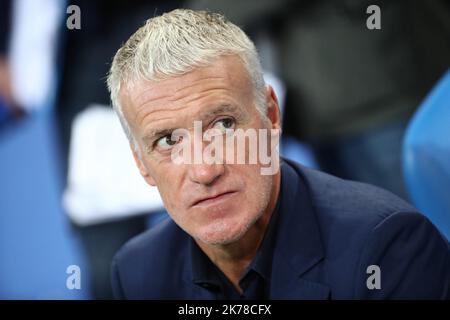 Didier Deschamps - oct 14th 2019 - Soccer France vs Turkey in Paris ...