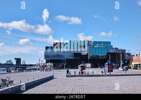 Copenhagen, Denmark - Sept 2022: Architecture of Metropolis housing ...