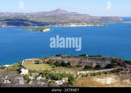 Izzeddin Fortress, Souda Bay, near the village of Kalami, municipality ...