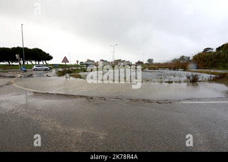 Storm Elsa batters southern Europe. In Corsica heavy rains caused the ...