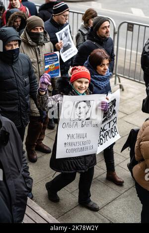 Around 1400 activists marched into central Moscow after President ...