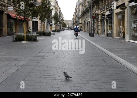 The streets of Toulouse have been emptying since the government ...
