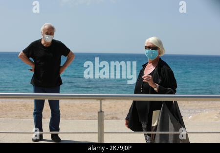 Cassis, France, may 8th 2020 - Covid-19 lockdown Stock Photo - Alamy