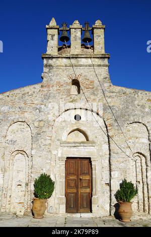 Church of Panagia (11th-12th century), Lampini village, Crete, Greece ...