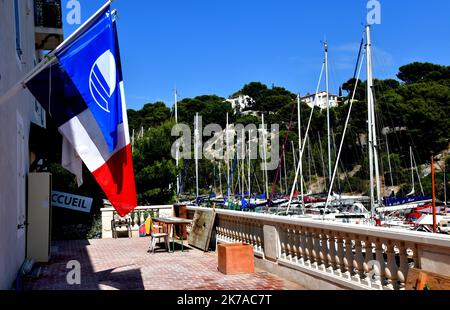 ©PHOTOPQR/LA PROVENCE/GEORGES ROBERT ; Cassis ; 31/07/2020 ...