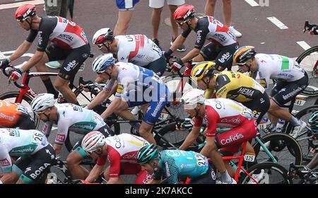 ©Laurent Lairys/MAXPPP - Team BORA - hansgrohe during the Omloop Het ...
