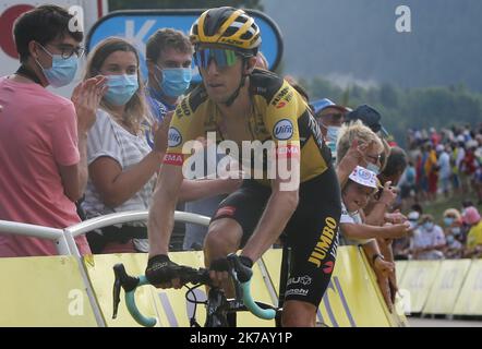 ©Laurent Lairys/MAXPPP - Georges Bennett of Team Jumbo - Visma during ...
