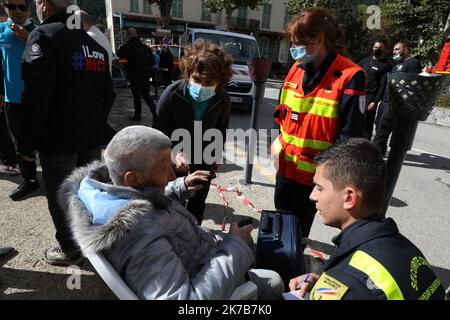 ©PHOTOPQR/NICE MATIN/Eric Ottino ; St Martin Vesubie ; 05/10/2020 ...