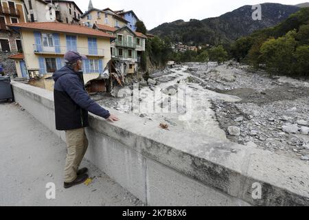©PHOTOPQR/NICE MATIN/Dylan Meiffret ; Saint-Martin-Vésubie ; 07/10/2020 ...