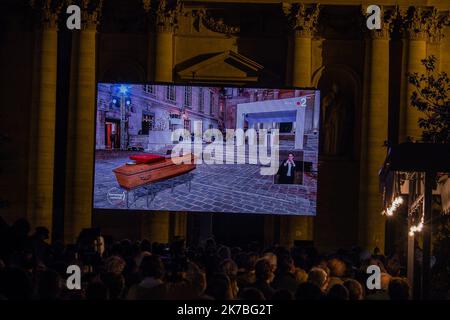 2020 10 21 Paris @ Jean pierre N'Guyen/Maxppp Hommage national place de ...