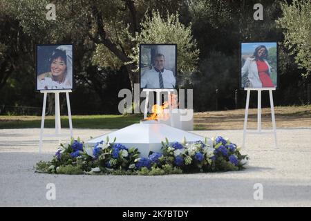 ©PHOTOPQR/NICE MATIN/ ; ; 07/11/2020 ; Hommage national aux trois ...