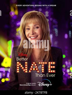 BETTER NATE THAN EVER, US poster, Rueby Wood, 2022. © Disney+ ...