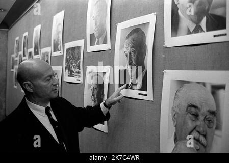 Arthur Rothstein, American photographer, attends Eduardo Comesaña´s ...