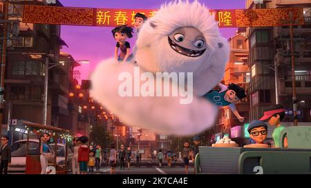 ABOMINABLE AND THE INVISIBLE CITY, from left: Yi (voice: Chloe Bennet ...