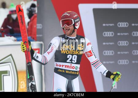 GIEZENDANNER Blaise (FRA) in action during 2026 Audi FIS Ski World Cup ...
