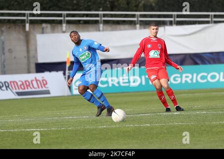 Thierry LARRET / MAXPPP. Football 8eme tour de la Coupe de France ...