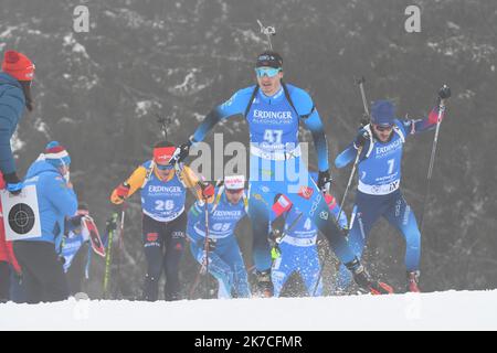 ©Andre Huber/MAXPPP ; 22/01/2021, Anterselva, Antholz - IBU World Cup ...