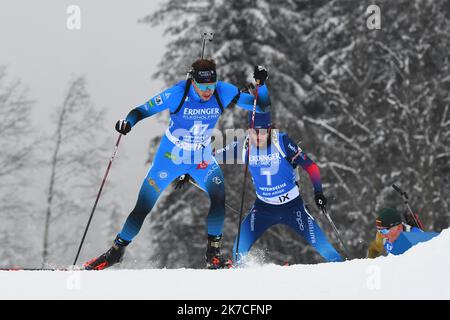 ©Andre Huber/MAXPPP ; 22/01/2021, Anterselva, Antholz - IBU World Cup ...