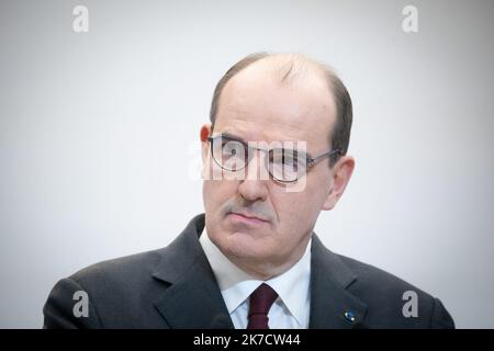 ©PHOTOPQR/LE PARISIEN/Fred Dugit ; Paris ; 25/02/2021 ; Politique ...