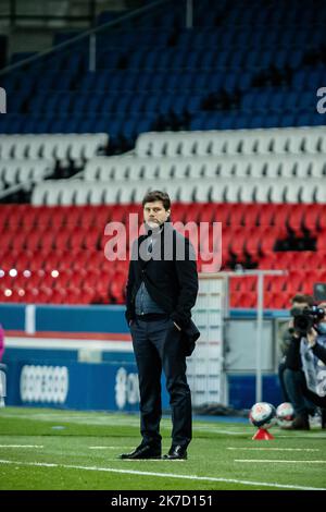 Mauricio POCHETTINO (COACH) of PSG In action during the Ligue 1 Paris ...