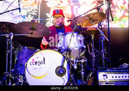 Leeds, UK. 17th Octoberl 2022. Stephen Malkmus , Bob Nastanovich ...