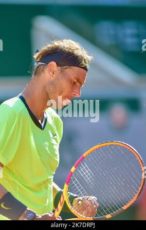 Paris, France, June 1, 2021, Rafael Nadal of Spain during day 3 of the ...