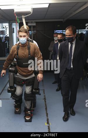 ©Sebastien Muylaert/MAXPPP - Demonstration de L'Atalante l ...