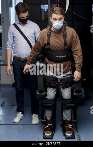 ©Sebastien Muylaert/MAXPPP - Demonstration de L'Atalante l ...