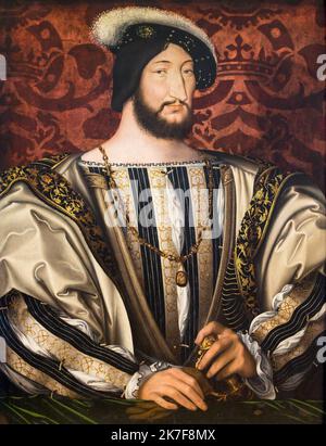 King Francis I of France. Francois I, roi de France, 1494-1547. He ...