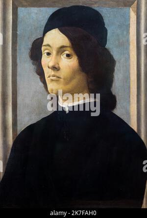 Portrait of Michael Tarchaniota Marullus. Museum: PRIVATE COLLECTION ...