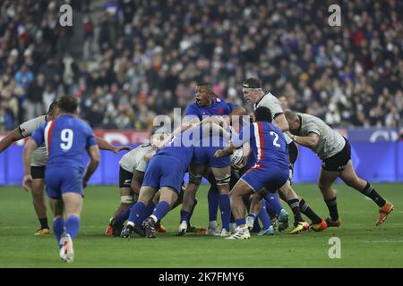©Sebastien Muylaert/MAXPPP - Cameron Woki of France during the Autumn ...