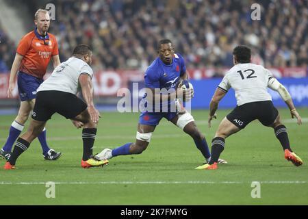 ©Sebastien Muylaert/MAXPPP - Cameron WOKI of France during the Autumn ...