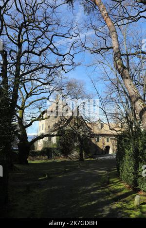 ©francois Glories/MAXPPP - 19/01/2020 The castle of Bellerive (was ...