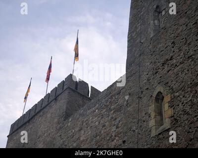 Drapeau Ukrainien | Ukrainian flag Stock Photo - Alamy